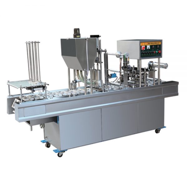 DCF100A Linear Type Auto Cup Feeding, Filling and Sealing Machine ...