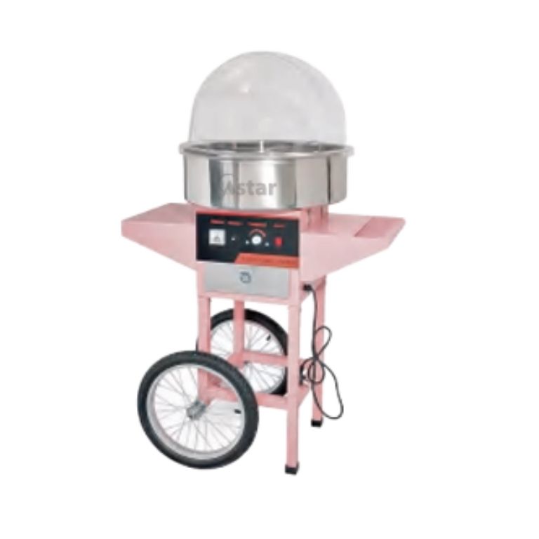 AS-ECM500B Electric Cotton Candy Machine - Waffiy Food Machinery No.1 ...