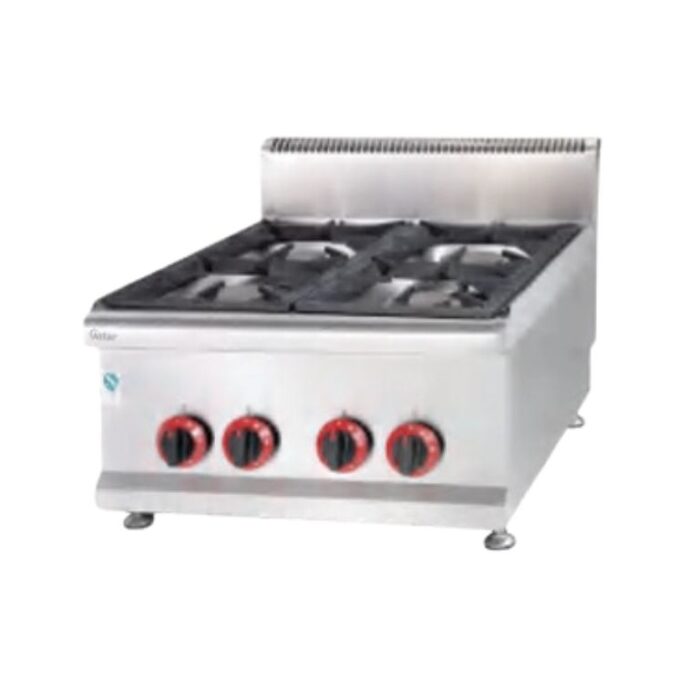 ASGH-587 Counter Top Gas Stove - Waffiy Food Machinery No.1 Di Malaysia