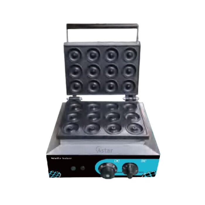 HF-DM12 12-Grid Donut Machine - Waffiy Food Machinery No.1 Di Malaysia
