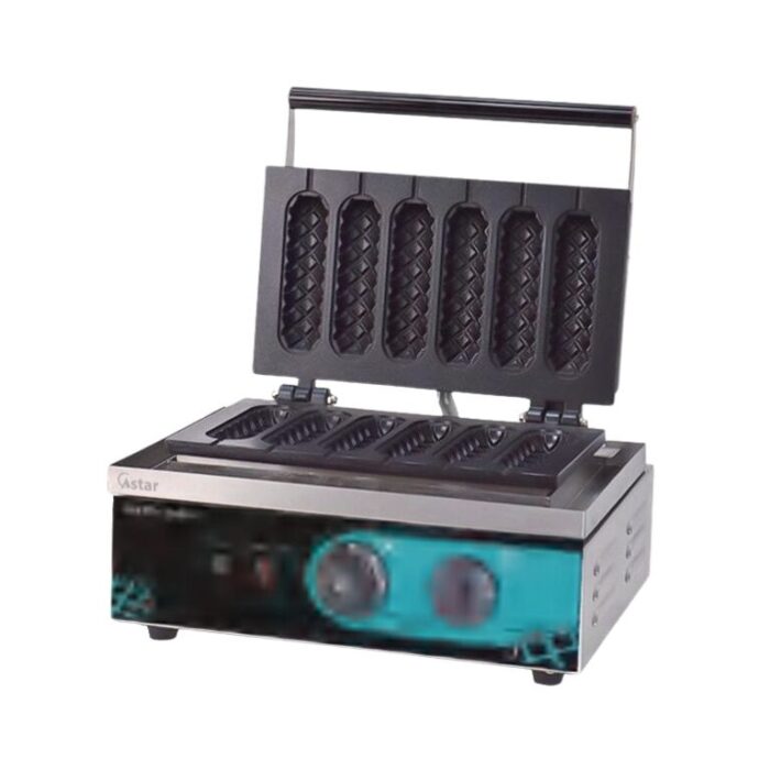 HF-XS6 6-Square Crispy Machine - Waffiy Food Machinery No.1 Di Malaysia