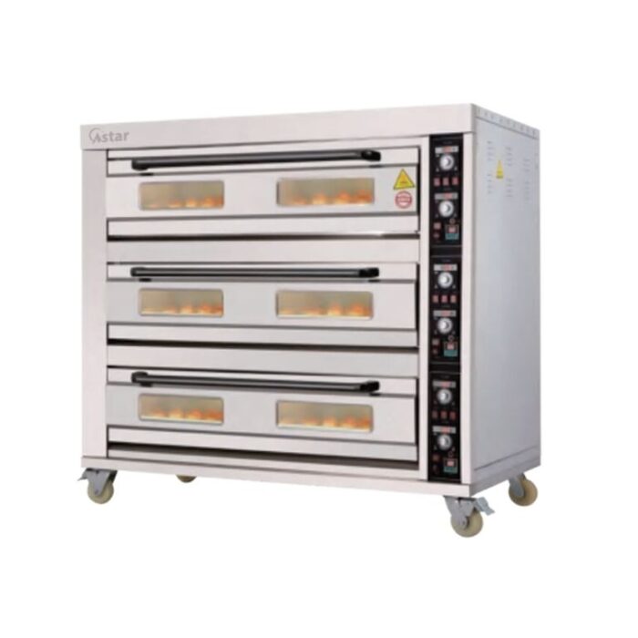 HGB-120D Crown B Series Gas Deck Oven - Waffiy Food Machinery No.1 Di ...