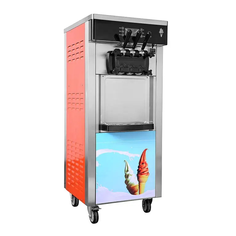 YKF-8228 Soft Ice Cream Machine - Waffiy Food Machinery No.1 Di Malaysia