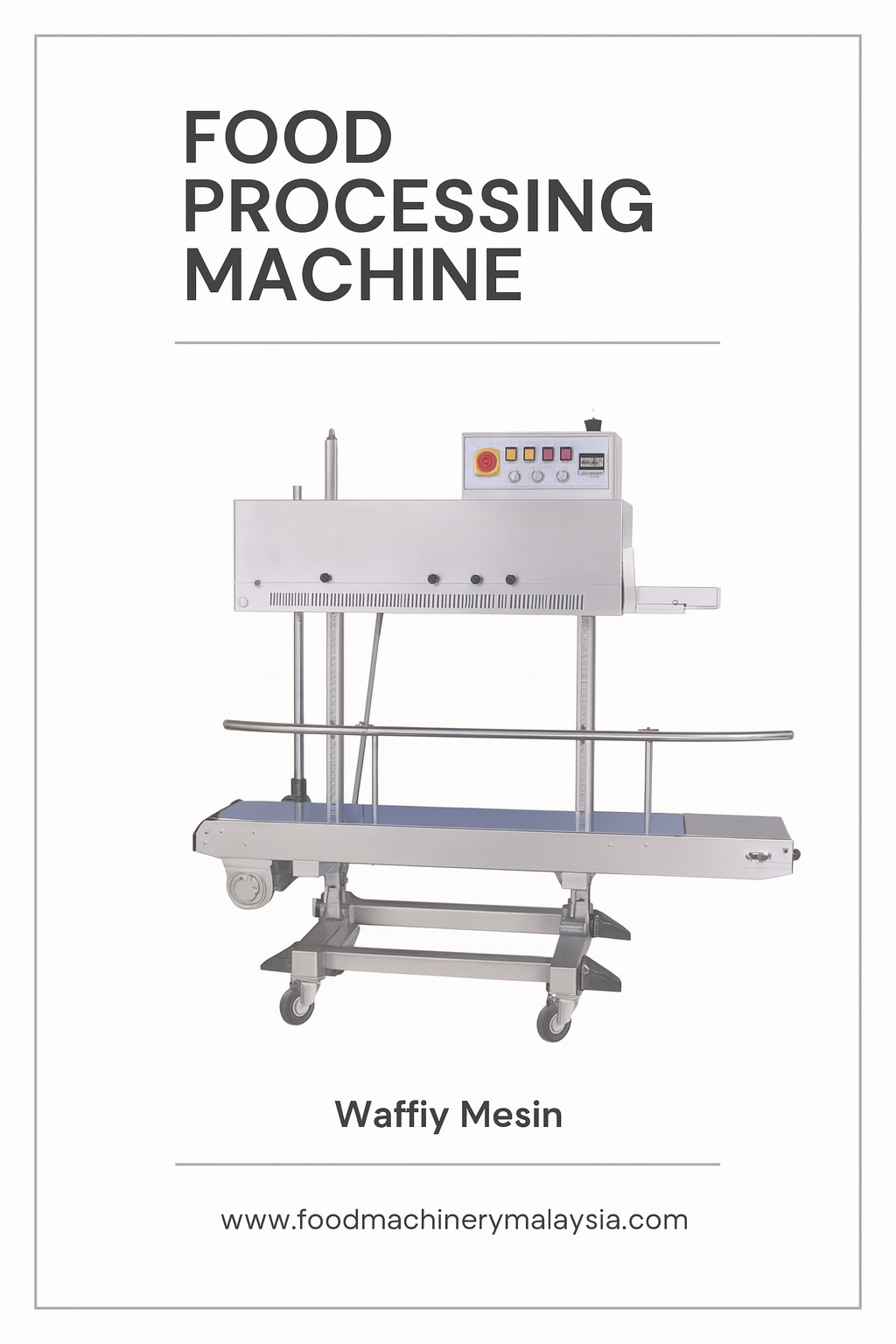 FOOD PROCESSING MACHINE - Waffiy Food Machinery No.1 Di Malaysia