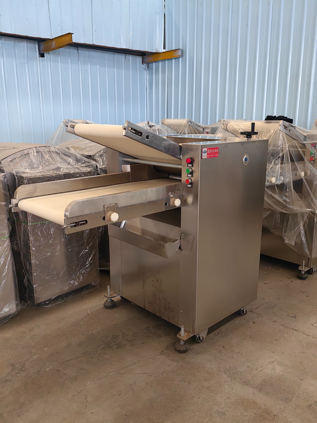 CONTINUOUS DOUGH SHEETER - Waffiy Food Machinery No.1 Di Malaysia