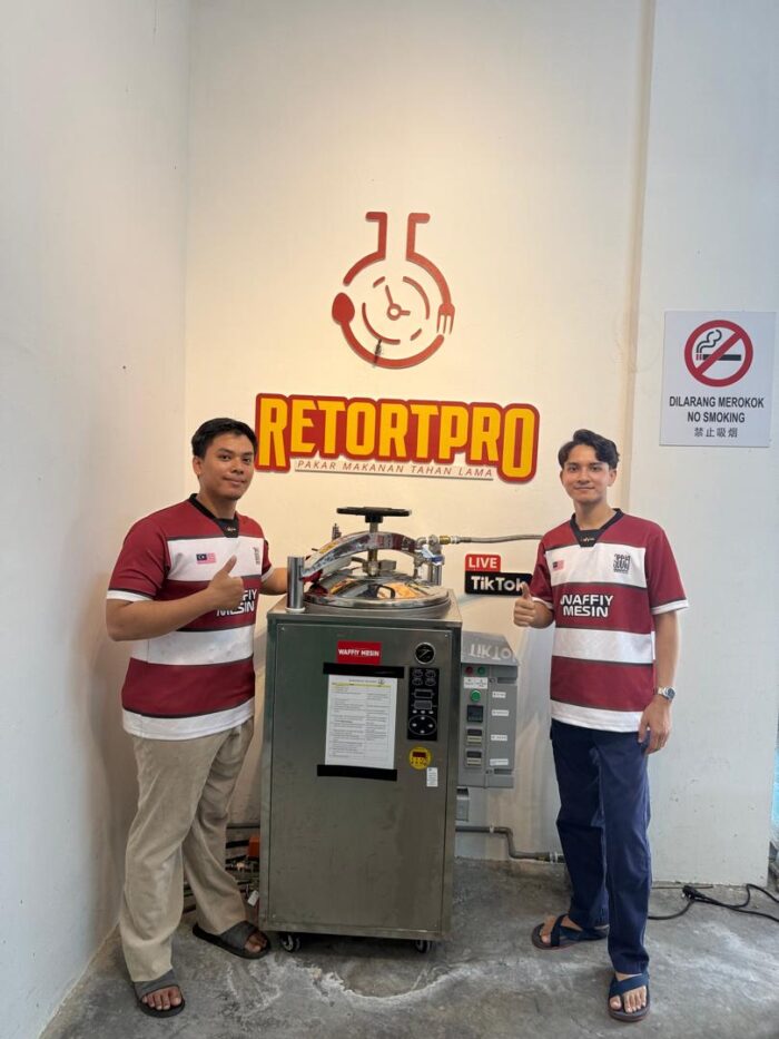 Mesin Retort 150L bersama Counter Pressure & Colling System - Waffiy ...