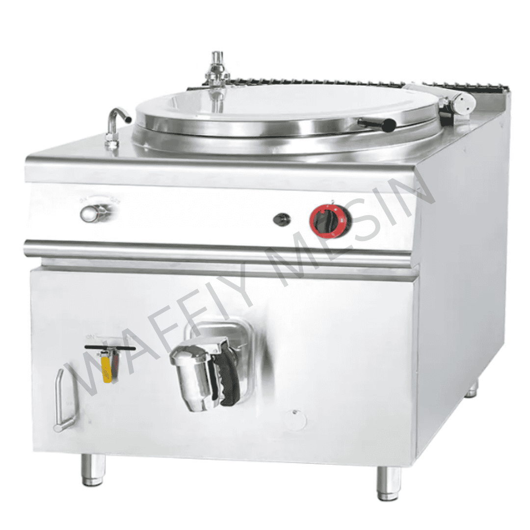 ASGH-981 Gas Commercial Boiling Pan - Waffiy Food Machinery No.1 Di ...