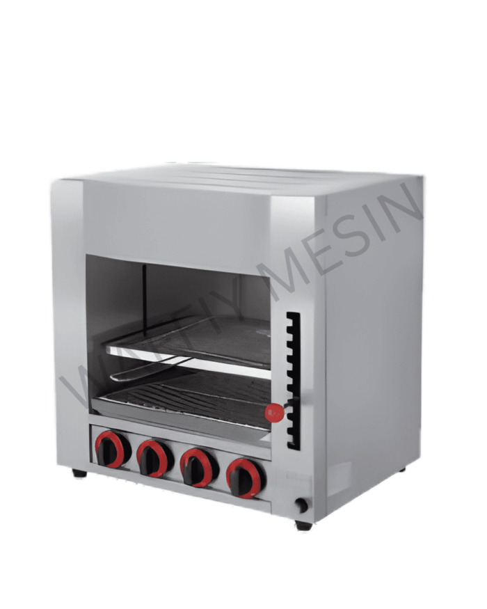 Gas Salamander - Waffiy Food Machinery No.1 Di Malaysia